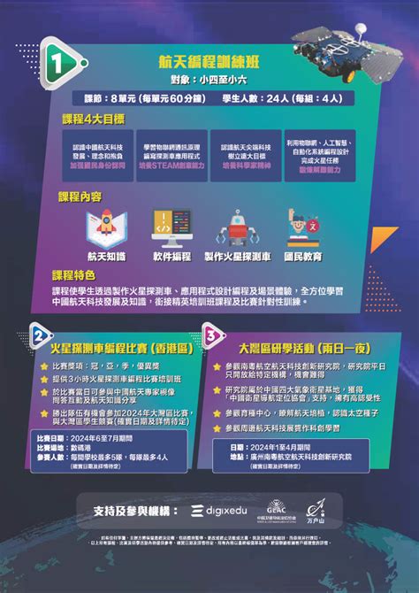 航天、編程及iot課程 Stem教學方案 Hkt Education