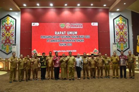 Setda Prov Kalteng Wagub Hadiri RUPS PT Jamkrida Kalteng