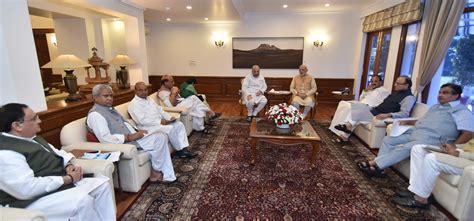 Photo Bjp Parliamentary Board Meeting At 7 Rcr Bharatiya Janata Party