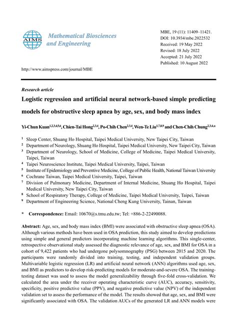 pdf logistic regression and artificial neural network based simple
