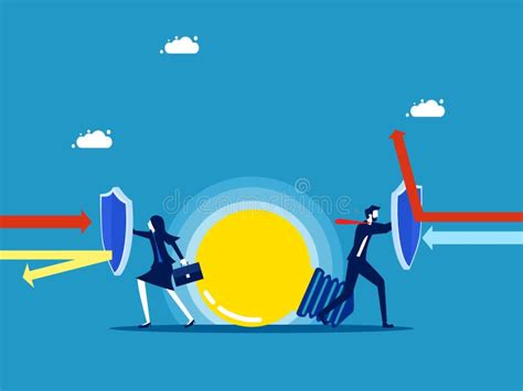 Protect Your Business Knowledge Business Team Holding Light Bulb