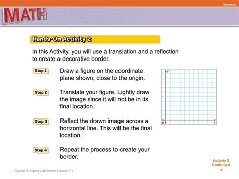 8 Inquiry Lab Composition Of Transformations Ppt