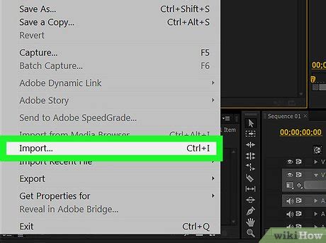 How To Import An Image Sequence In Premiere 12 Steps