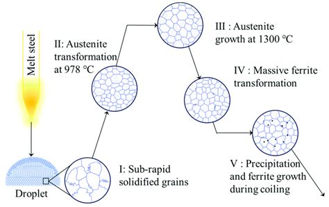 Schematic Diagram Of The Microstructure Evolution During The Simulated Download Scientific