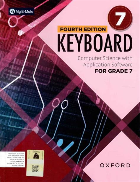 Oxford Keyboard Computer Science Withe Application Software Grade 7