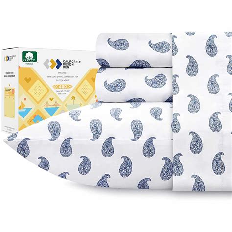 California Design Den Cotton Sheet Sets Are On Sale For Labor Day