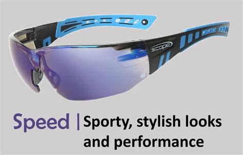 Mtb Glasses With Vibrant Frame Colours And Lenses Speed New Eye Company