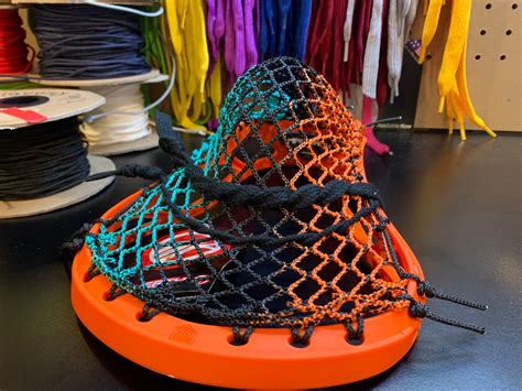New Custom Strung Maverik Optik U Lacrosse Stick Head W Force Semi