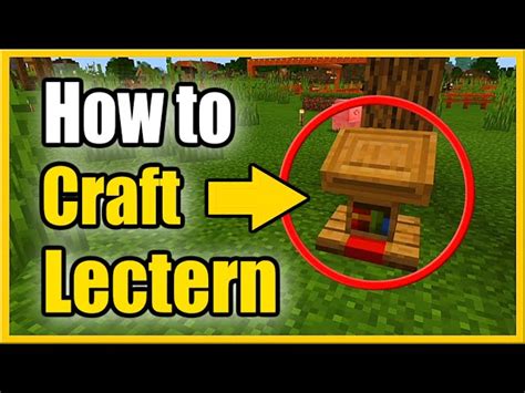 How To Create And Use A Lectern In Minecraft Sweet Discord