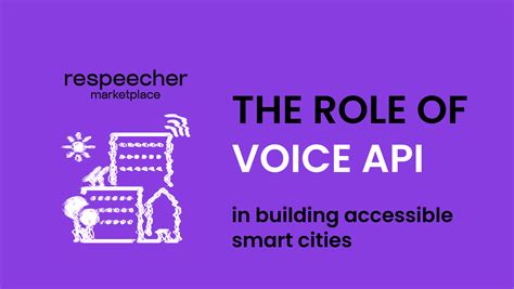 The Role Of Ai Voice Apis In Building Accessible Smart Cities