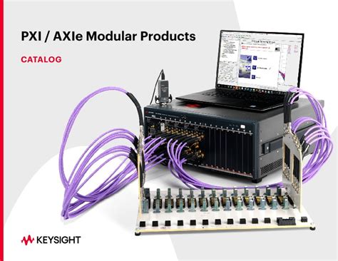 Pxi Axie Modular Products Catalog Pdf Asset Page Keysight