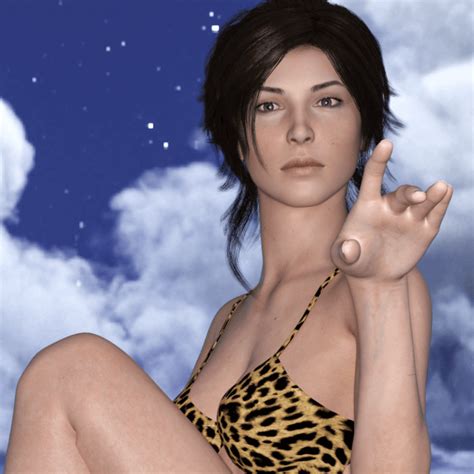Lara Croft Sexy 3d Render Renderhub Gallery