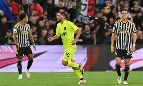 Video Sassuolo Juventus 4 2 Serie A Gol E Highlights Della Partita