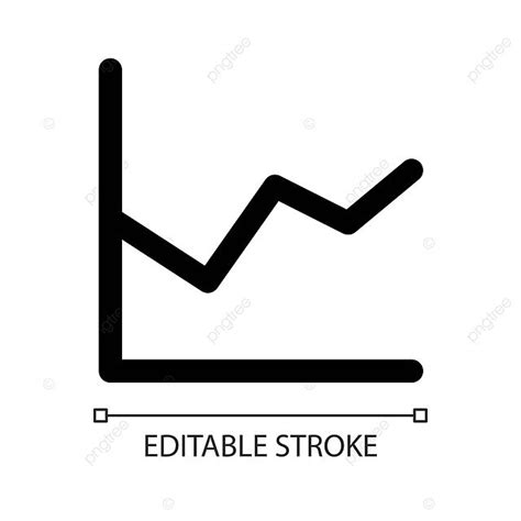 diagram white linear ui icon vector stroke linear vector vector