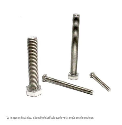 Tornillos Hex Cuerda Corrida Inox 3 8 16x2pLG Toledo 100 Pz Envío gratis