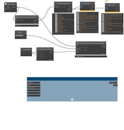 how to set the scale of a blockreference civil 3d dynamo