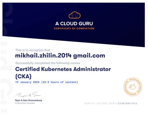 mikhail zhilin on linkedin certifiedkubernetesadministrator cka