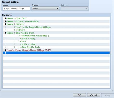 common event menu yep r rpgmaker
