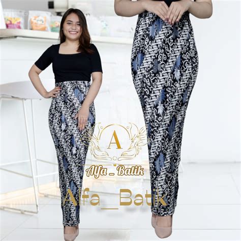 Jual Real Pict Rok Plisket Batik Rok Plisket Bawahan Kebaya Rok