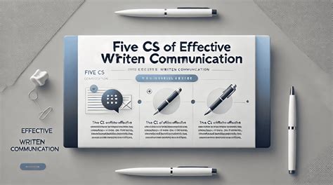 The Five Cs Of Effective Written Communication Parsadi