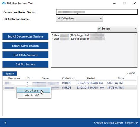 Rds User Sessions Tool Best Practices And General It Spiceworks Community