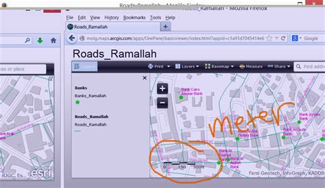 Solved Scale Bar In Meter Esri Community