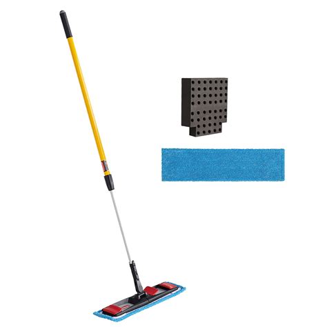 Rubbermaid Commercial Products Microfiber Adaptable Flat Mop Kit