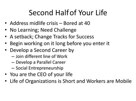 Managing Oneself Ppt