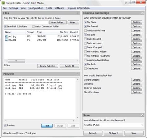 Download Filelist Creator 12 04 2018 Freeware Afterdawn Software