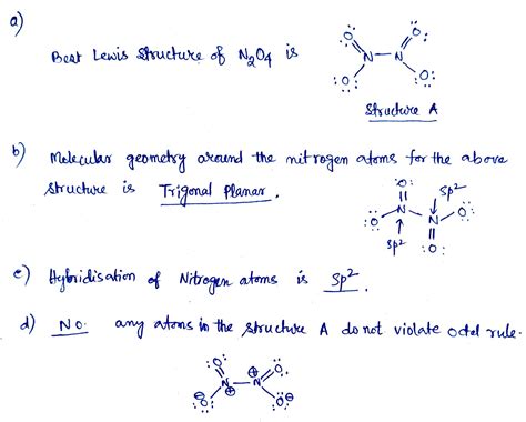 [solved] Solve A From The Set Of Lewis Structures Shown Below Determine Course Hero