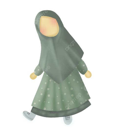 Niños Lindos Usando Hanbok Png Dibujos Chica Musulmana Usando Hanbok