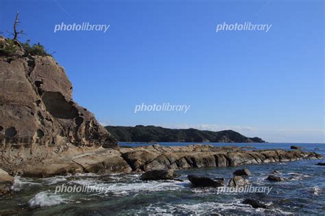 高知県竜串海岸 奇岩のある風景 写真素材 7395616 フォトライブラリー Photolibrary