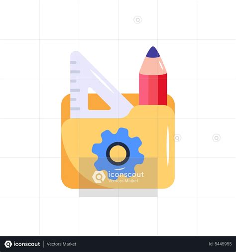 Engineering Folder Animated Icon Download In Json Lottie Or Mp4 Format