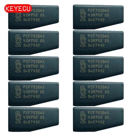 Keyecu Pcs Lot Transponder Chip Pcf As Id Chip In Car Key From Automobiles Motorcycles