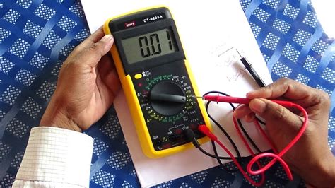 How To Use Digital Multimeter In Hindi Multimeter In Hindi Youtube
