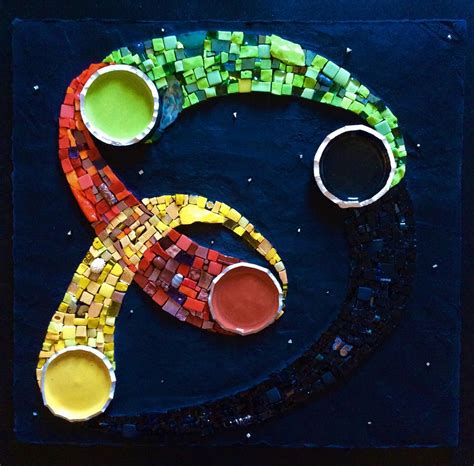 Seeking Equilibrium Original Art By Terra Forma Mosaics