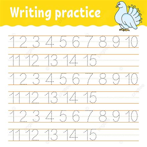 Learn Numbers Writing Arithmetic Connect Template Download On Pngtree