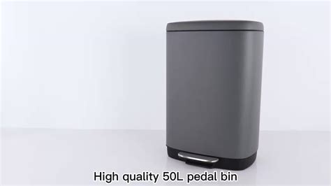 Cicy Wang On Linkedin High Quality 50l Pedal Bin 1 Strong Durable Stainless Steel Pedal…