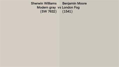Sherwin Williams Modern Gray Sw 7632 Vs Benjamin Moore London Fog