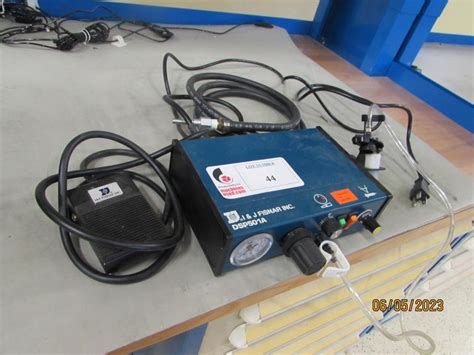 Machines Used Fisnar Dsp501a Automatic Adhesive Liquid Dispenser W Foot Pedal