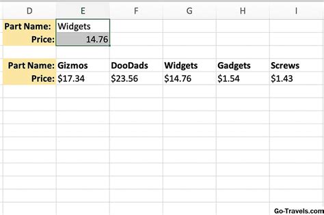 ค้นหาข้อมูลที่เฉพาะเจาะจงด้วยฟังก์ชัน excel hlookup ทำอย่างไร 2025