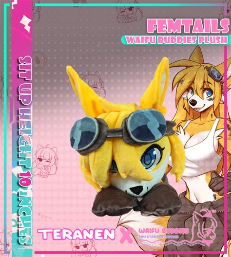 Femtails Waifu Buddies Plush Rimiplushies Femtails Waifu Buddies Plush Rimiplushies