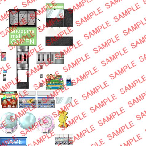 Shopping Mall Tileset Komodo Plaza Us