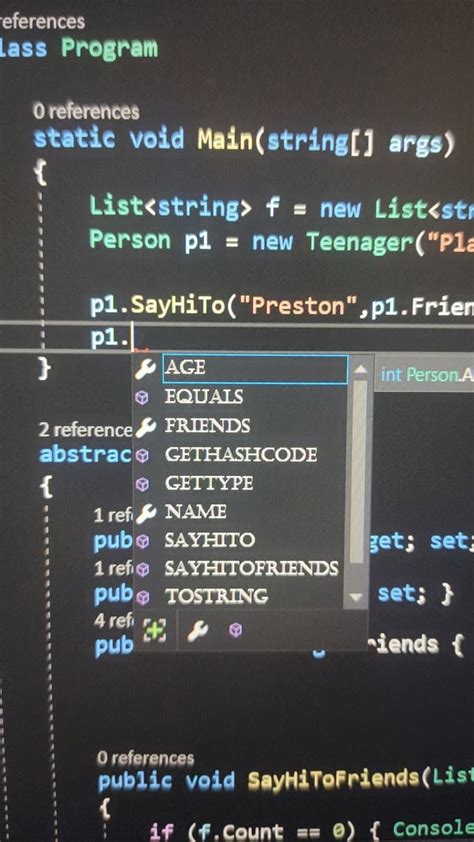 Why Is My Intellisence All In Capital Letters With A Different Font To My Code Rcsharp