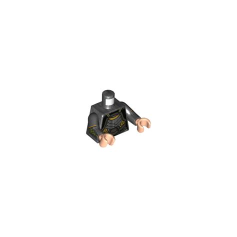 LEGO Minifig Torso With Silver And Gold Female Armor Brick Owl LEGO Marketplace