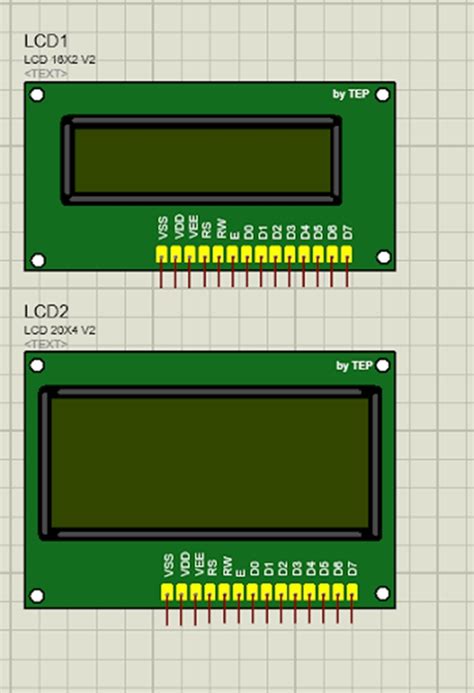 Lcd Library For Proteus V20 The Engineering Projects
