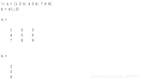 Matlab（2）matlab中的矩阵元素提取和替换matlab替换矩阵中元素 Csdn博客
