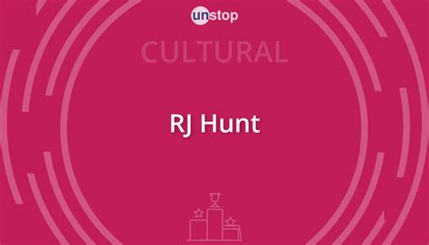 Rj Hunt By Kumaraguru College Of Technology Kct Coimbatore