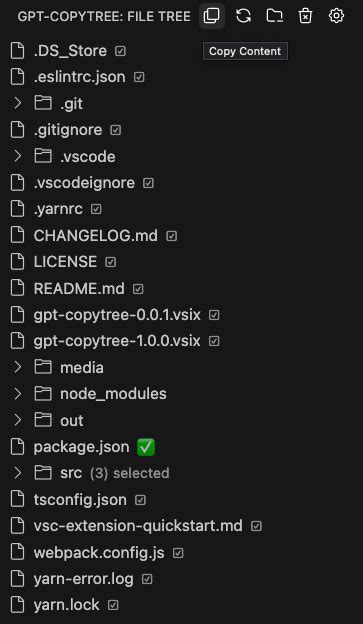 Github Tylercode362gpt Copytree Gpt Copytree Is A Vscode Extension For Easy Interaction With