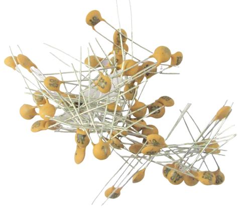 10 Pf 50 Volt Ceramic Disc Capacitor 2 5 Mm Pitch General Purpose